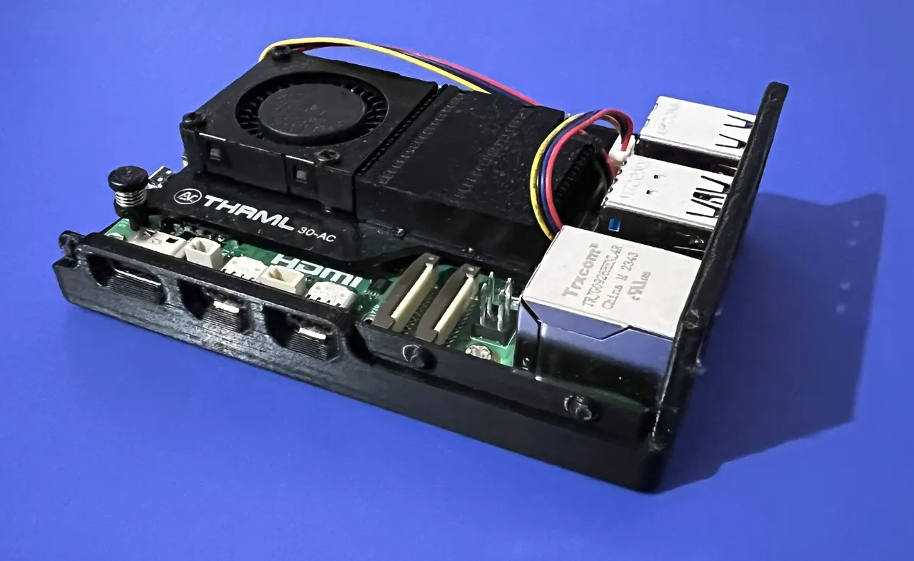 Pi5 Hexane - Raspberry Pi 5 case by Colin Alston | Download free STL ...