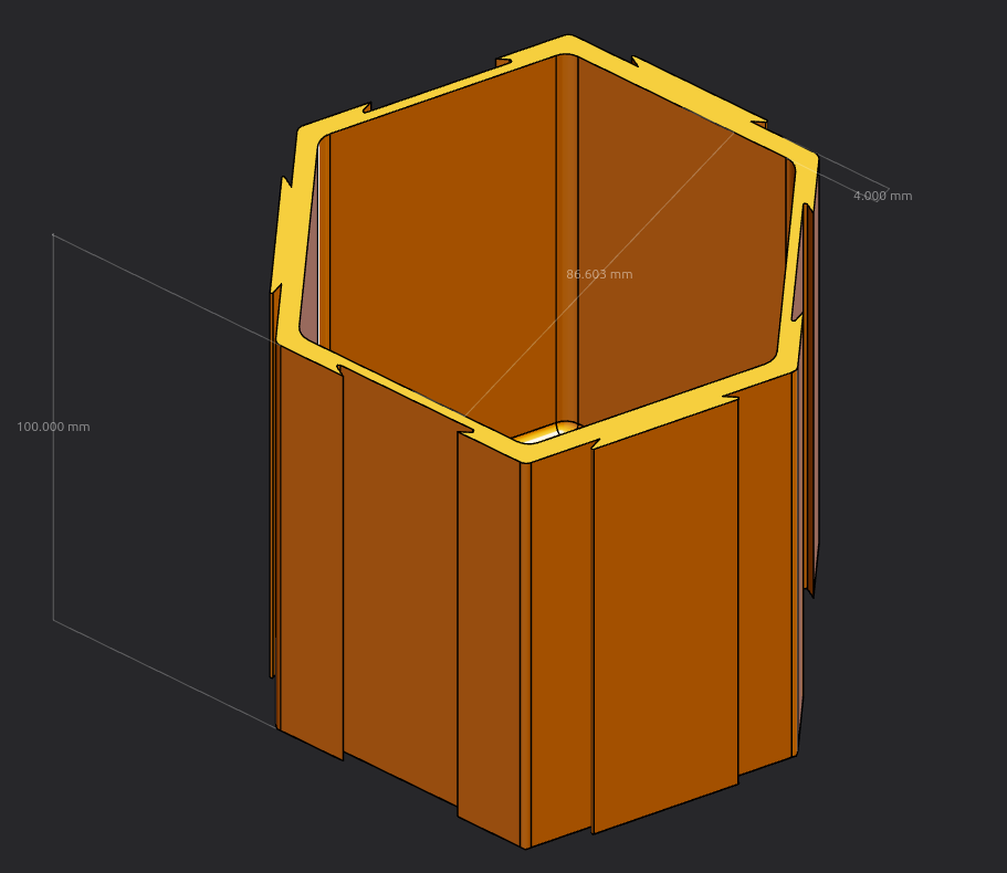 Modular Hex Drawer by skreimeyer | Download free STL model | Printables.com
