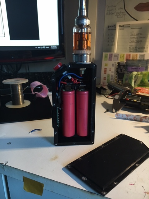 dual 18650 box mod by Nikki81 | Download free STL model | Printables.com