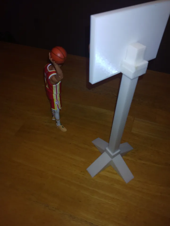Basketball Hoop for starting lineup action figures. by Bigcheese ...