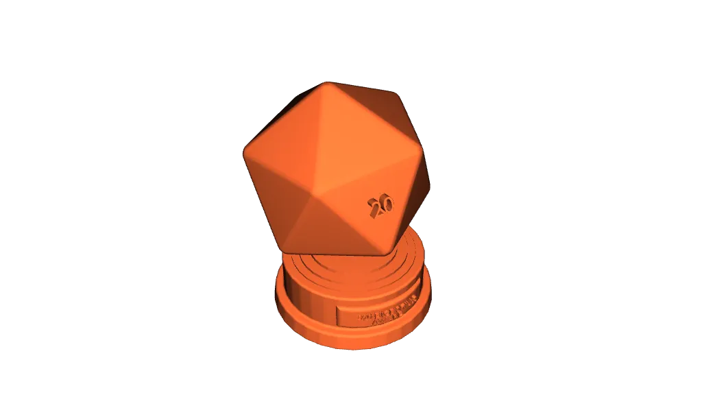 D20-TROPHY by Fireninja Productions | Download free STL model ...