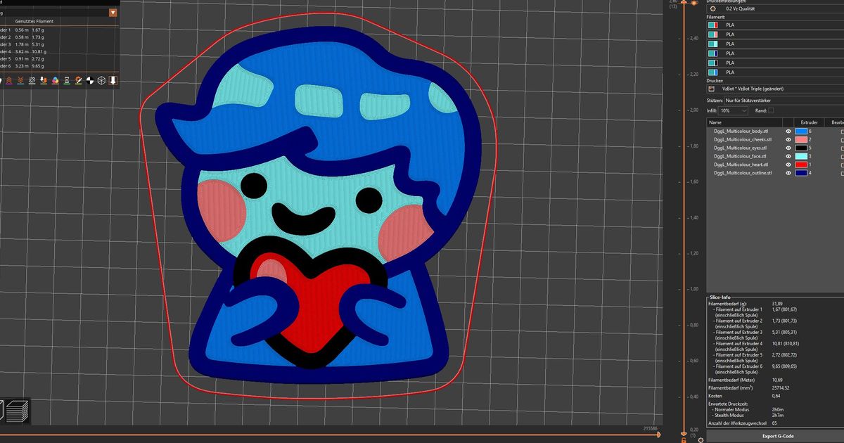 DggL emote multi-colour by tarrens | Download free STL model ...