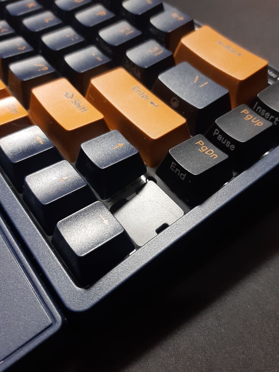 RKS70 Keyboard Macro Keys - PCB cover - Switch blocker by LGC ...