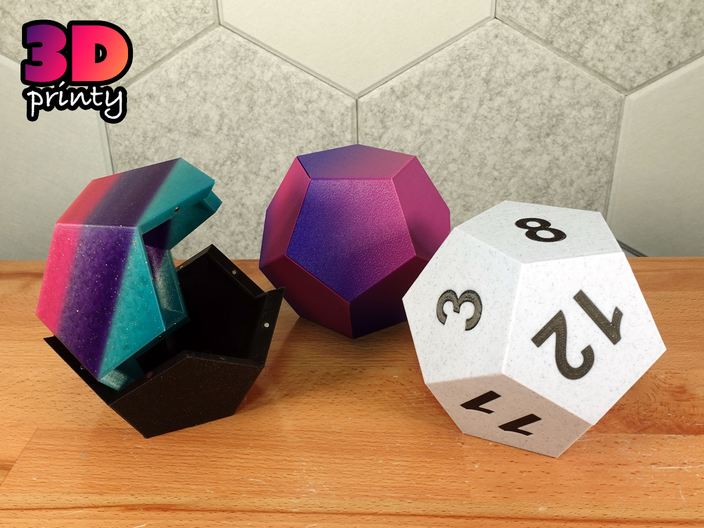 Magnetic Dodecahedron Box by 3D Printy | Download free STL model ...