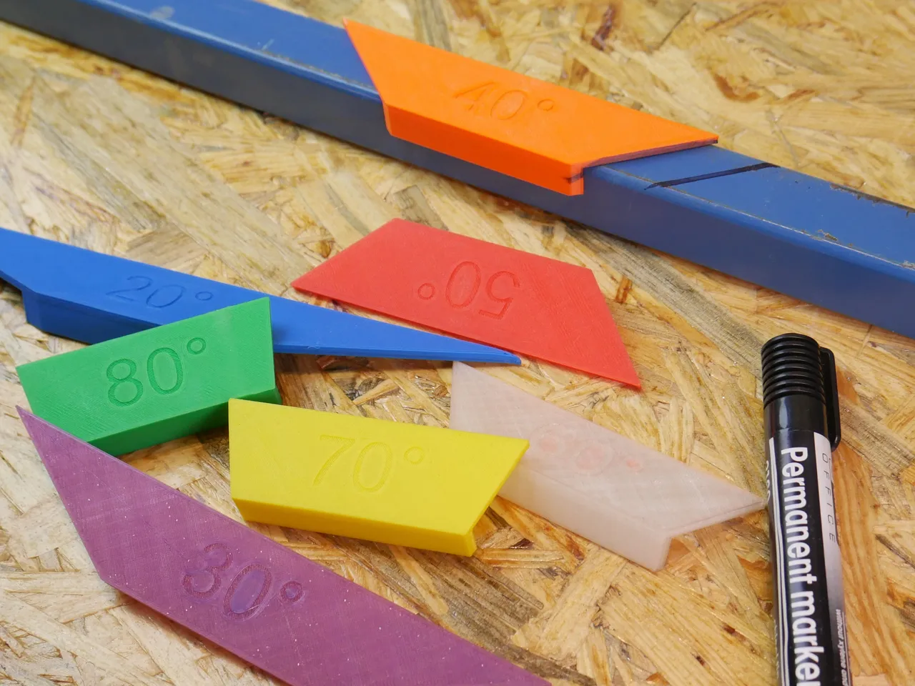Simple angle marking tools by Nikodem Bartnik | Download free STL model ...