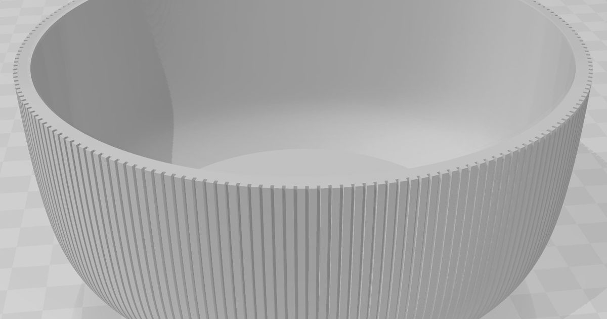 Vertical Spiral Bowl by Clay | Download free STL model | Printables.com