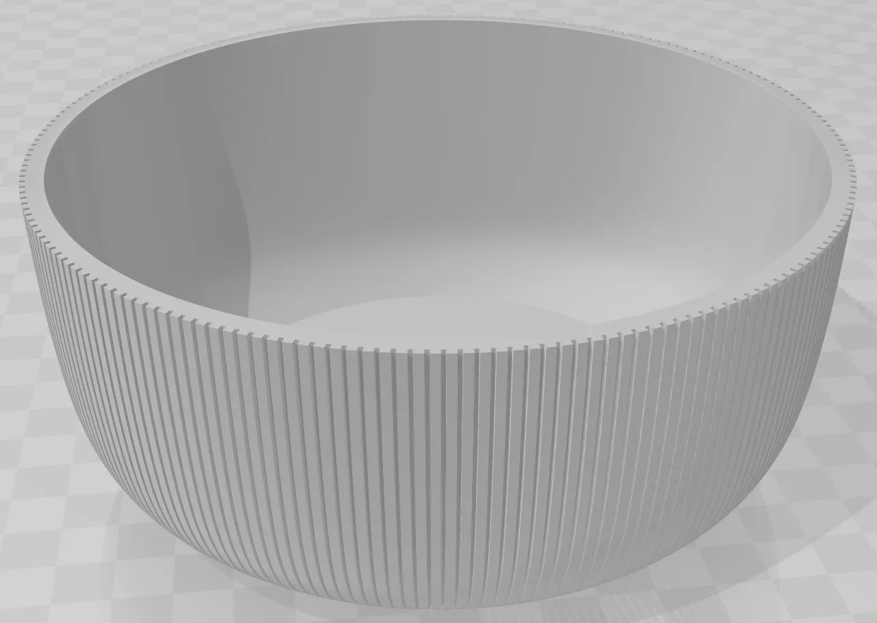 Vertical Spiral Bowl by Clay | Download free STL model | Printables.com