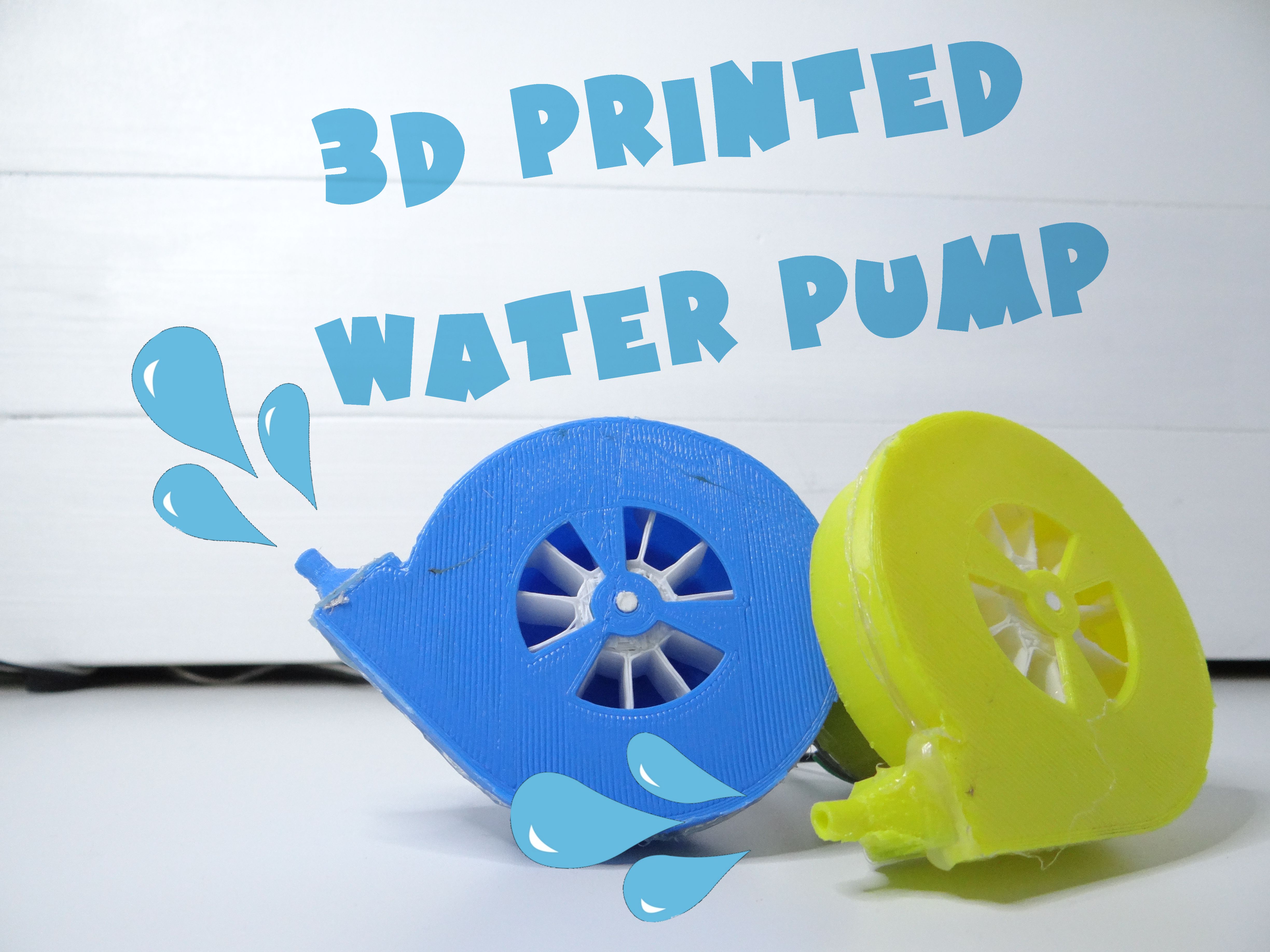 Mini water pump by Nikodem Bartnik | Download free STL model ...