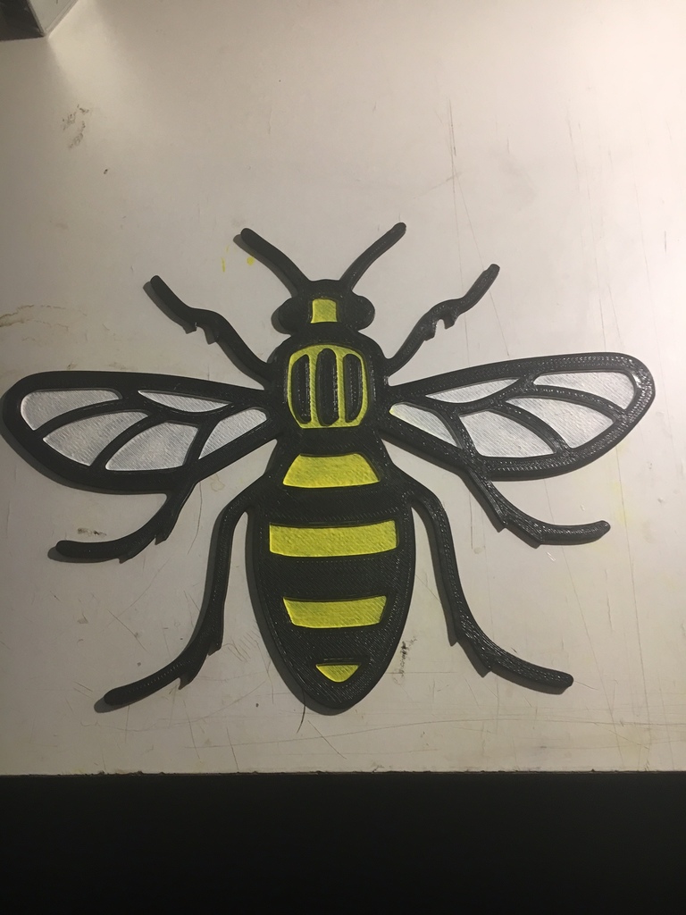 Manchester Worker Bee by Nikki81 | Download free STL model | Printables.com