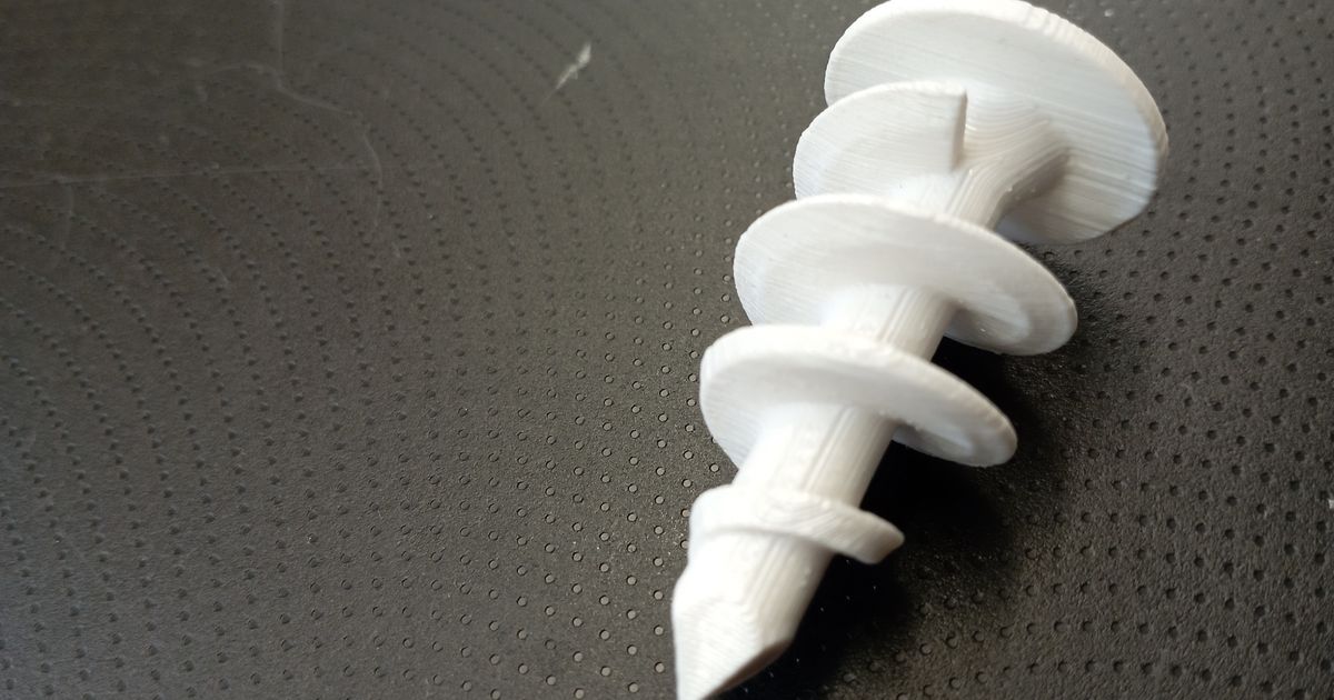 Polystyrol Anker Dübel by 3D-Drocker | Download free STL model ...
