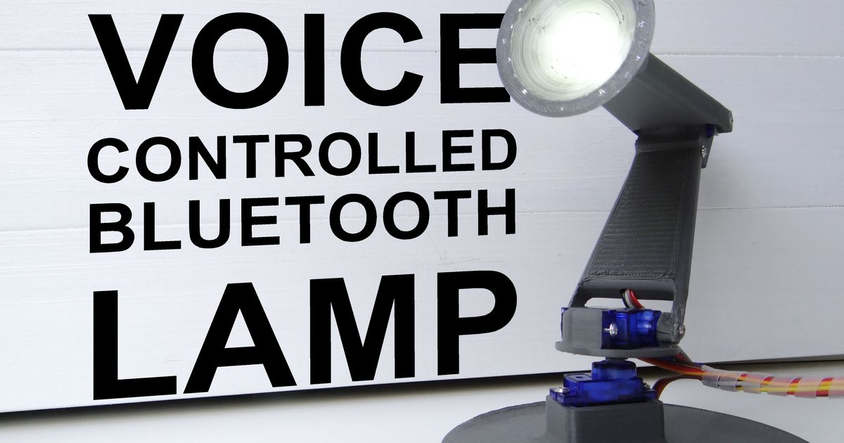 Arduino Bluetooth Voice Controlled Moving Lamp by Nikodem Bartnik ...