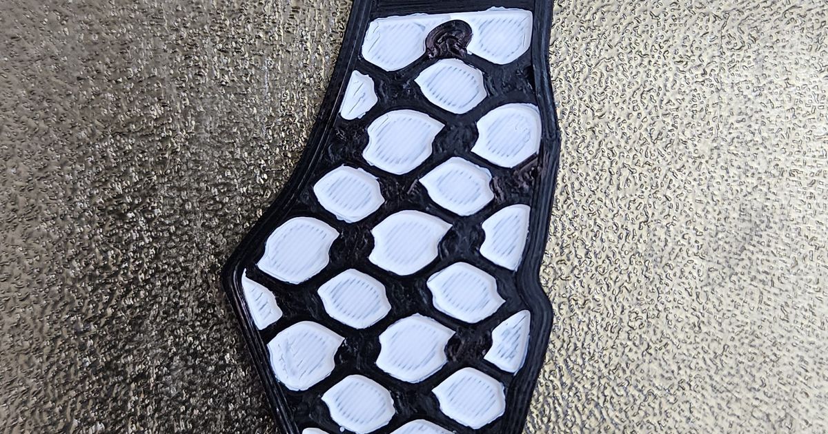 Palestine kufiya Flag / Map Keychain von Moe Stone | Kostenloses STL ...