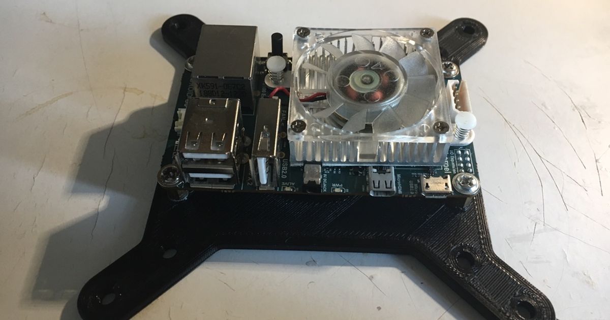 vesa mount odroid u3 by Nikki81 | Download free STL model | Printables.com