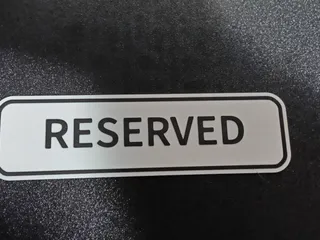 RESERVED by MakerDavid3d | Download free STL model | Printables.com