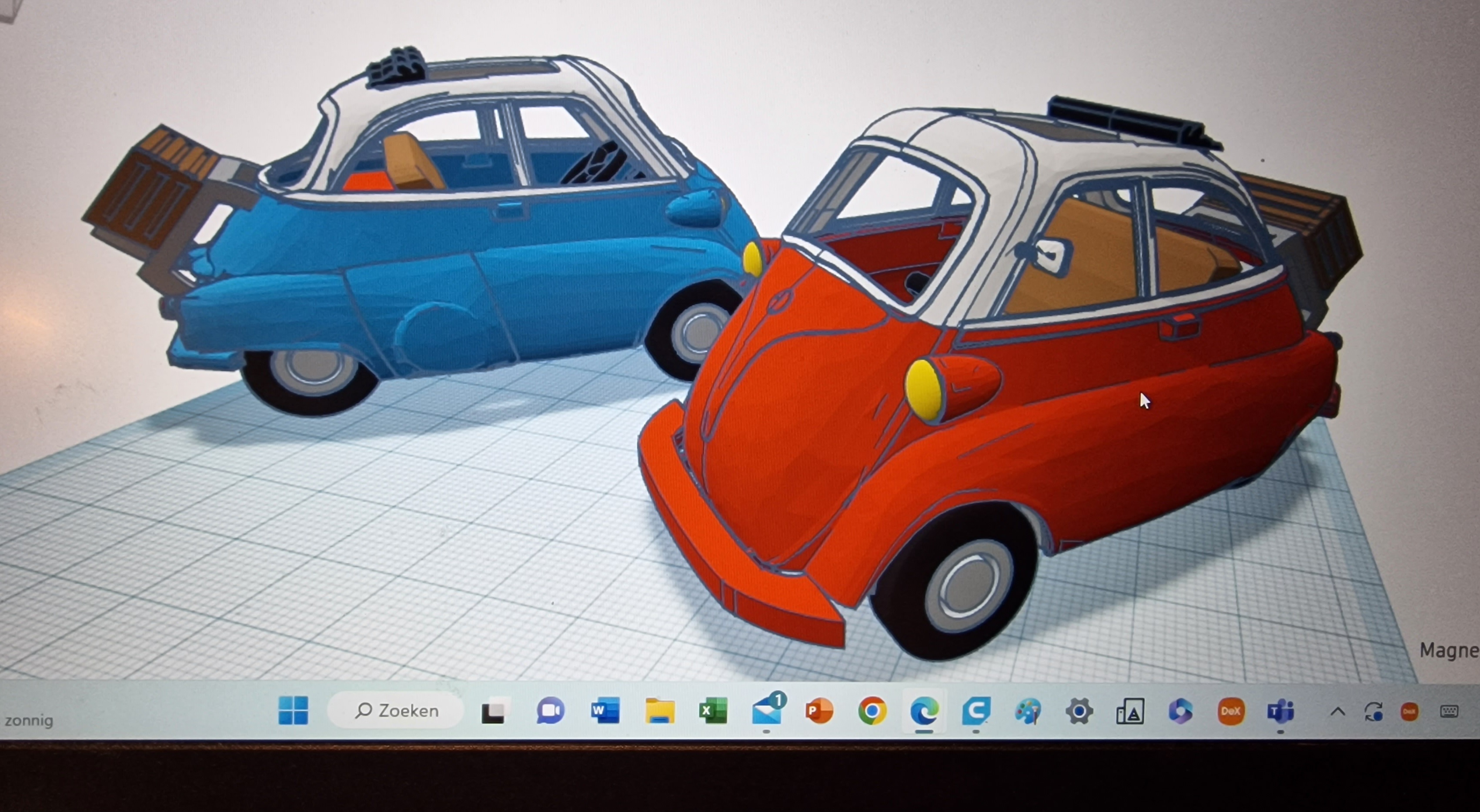 BMW Isetta year 1950 scale 1:24 Designer Ed van der Heijden. by Ed van ...