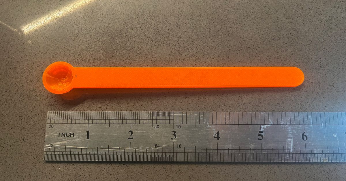 **1 ml spoon** for measuring, for example, **powder**. by SandTigerNL ...