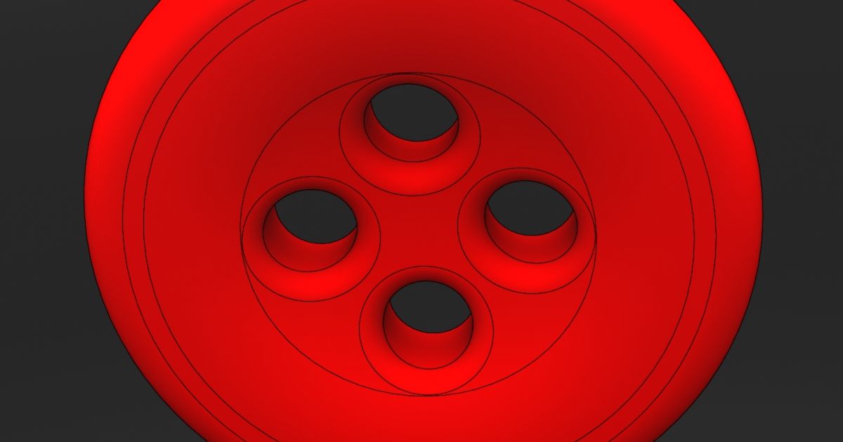 Shirt button by Dugacki | Download free STL model | Printables.com