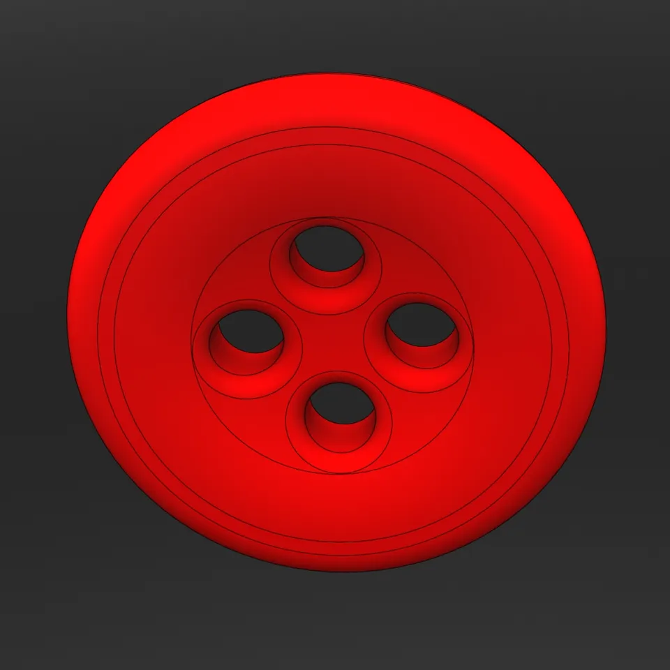 Shirt button by Dugacki | Download free STL model | Printables.com