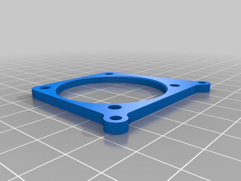 cnc shield v3 40mm fan mount by Nikki81 | Download free STL model ...