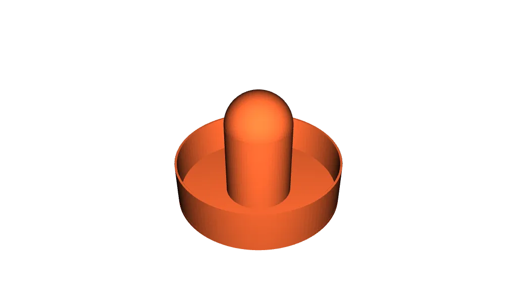 Air hockey striker by AG125 | Download free STL model | Printables.com