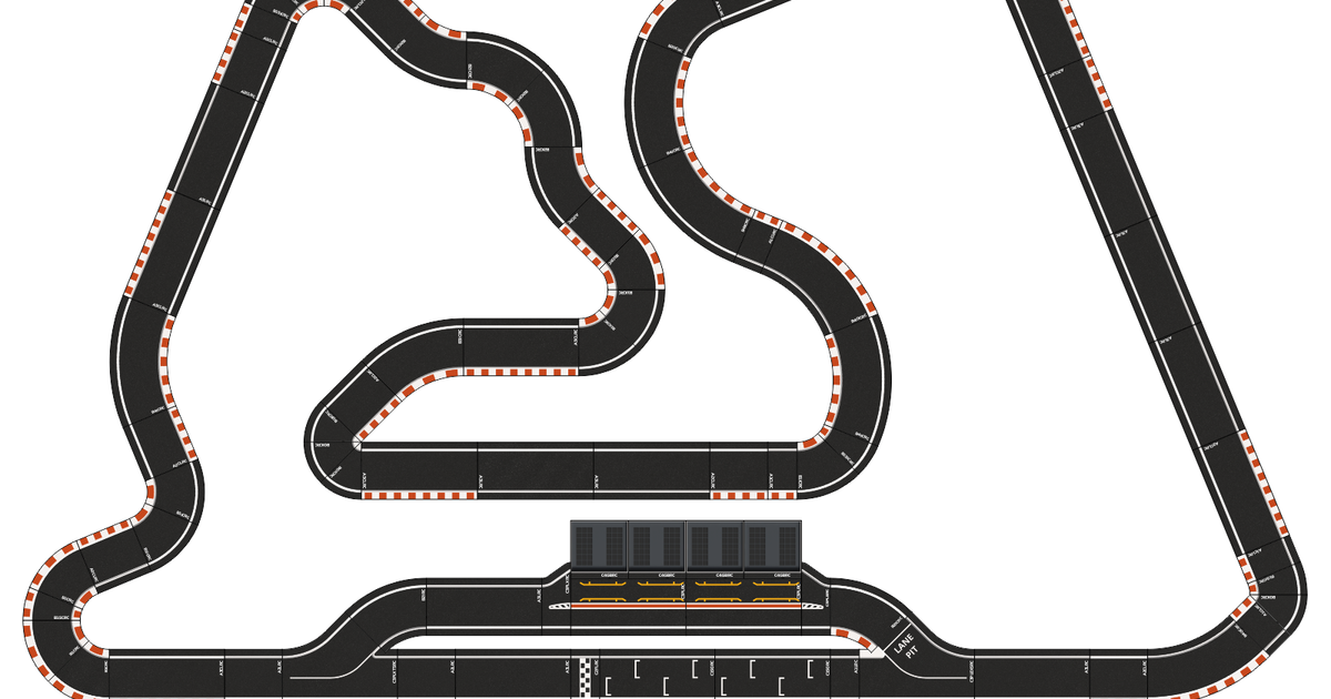 Racing Circuits - building kit -Bahrain Sakhir Grand Prix by Michal ...