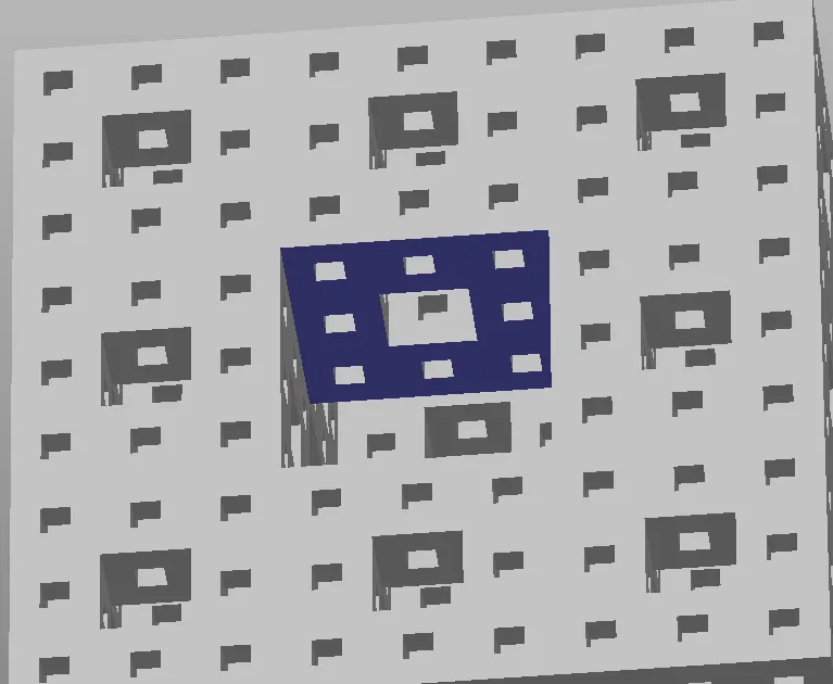 Fractale -- Eponge de Menger -- Menger sponge by Baptiste Vanotti | Download free STL model ...