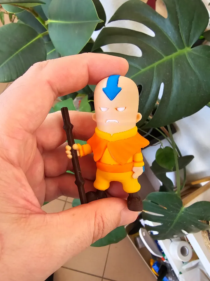 Mini Avatar Aang by Wekster | Download free STL model | Printables.com