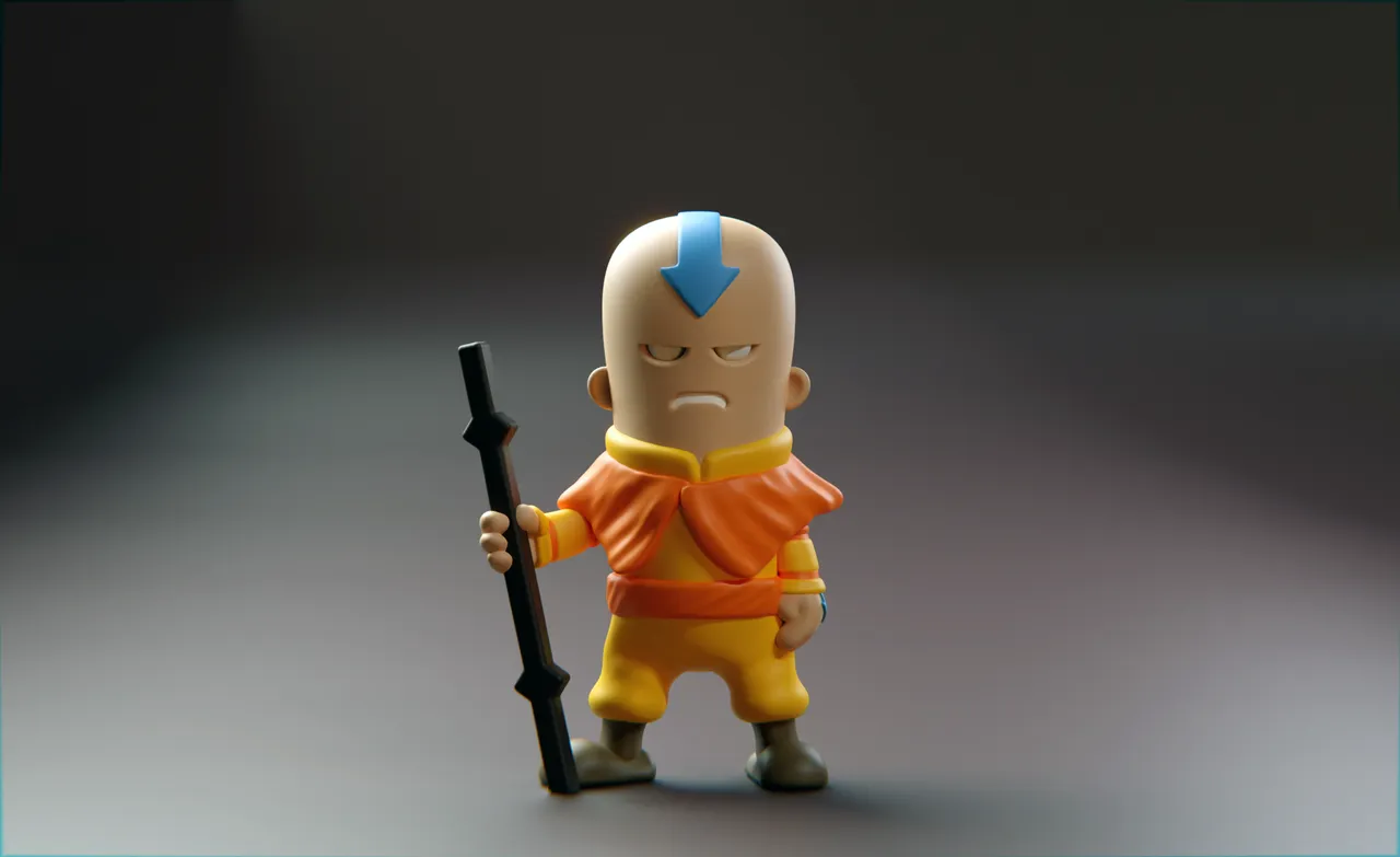 Mini Avatar Aang by Wekster | Download free STL model | Printables.com