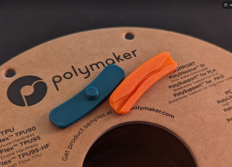 Ultimate Filament Clip - Polymaker Spools by hein | Download free STL ...