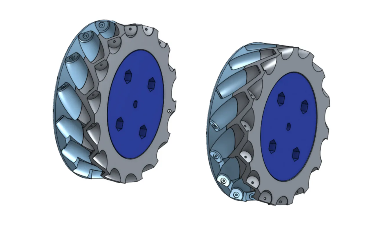 70mm Mecanum Wheel by lwr20 | Download free STL model | Printables.com