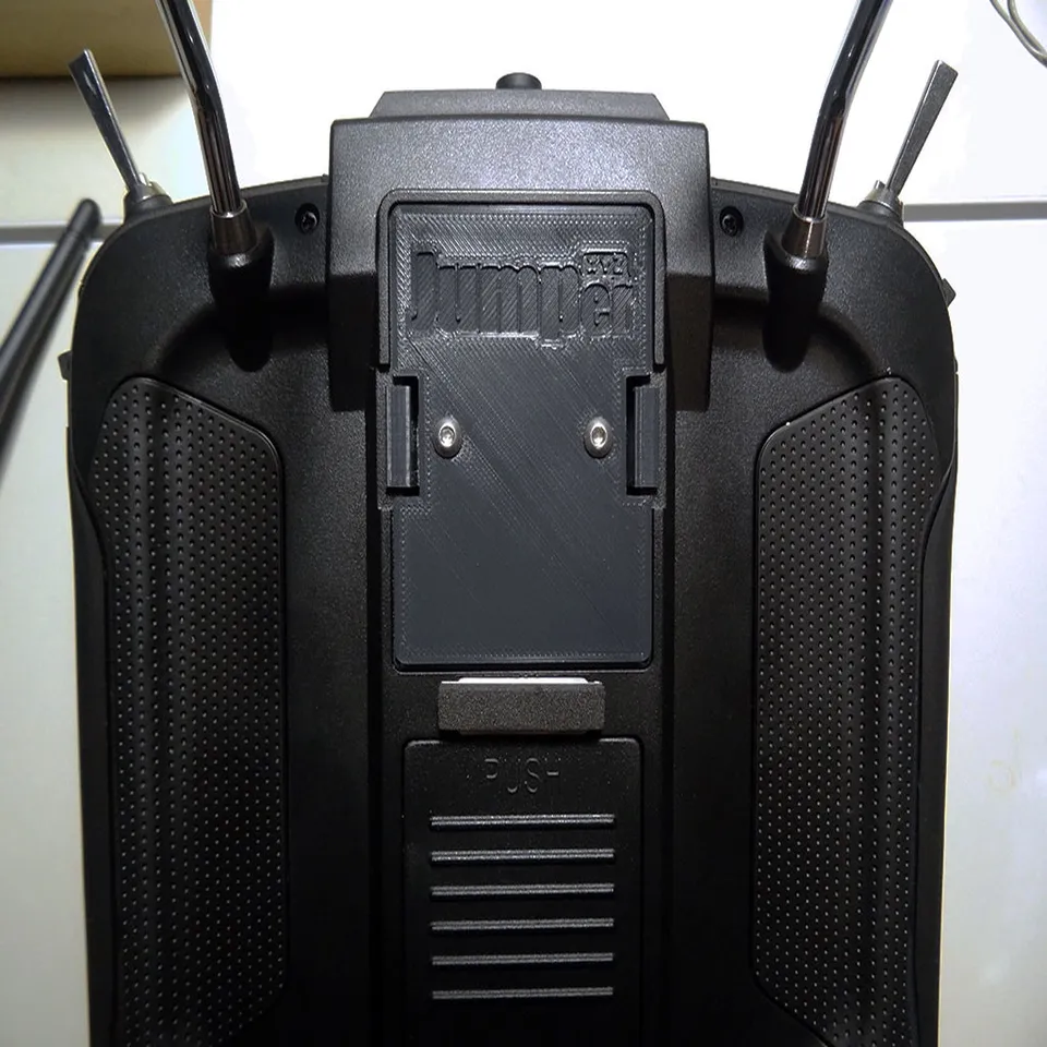 Module Bay Cover for Jumper T16 (or any JR style radio) by Keith Luneau ...