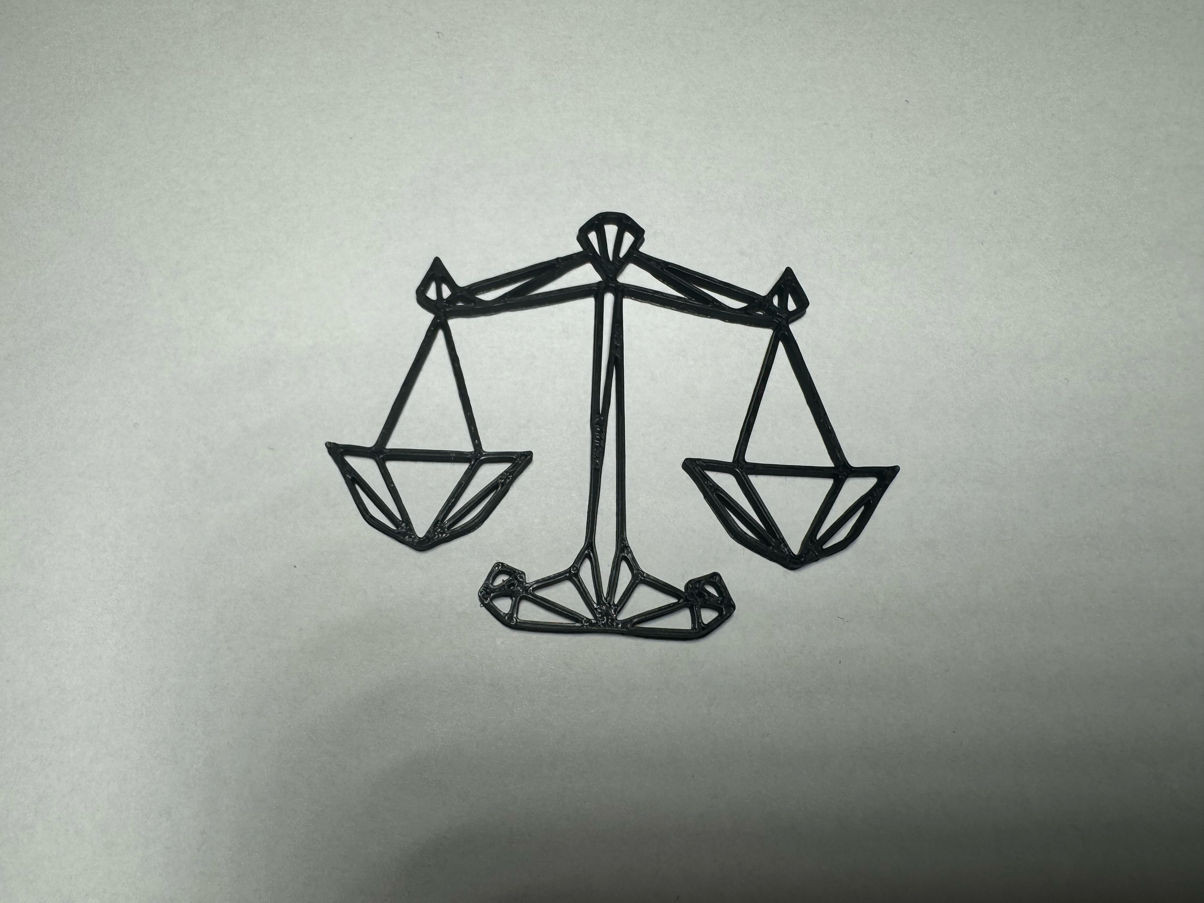 Libra zodiac by Moriel | Download free STL model | Printables.com