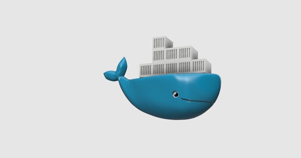 Docker Logo von Damien LAGUERRE | Kostenloses STL-Modell herunterladen ...