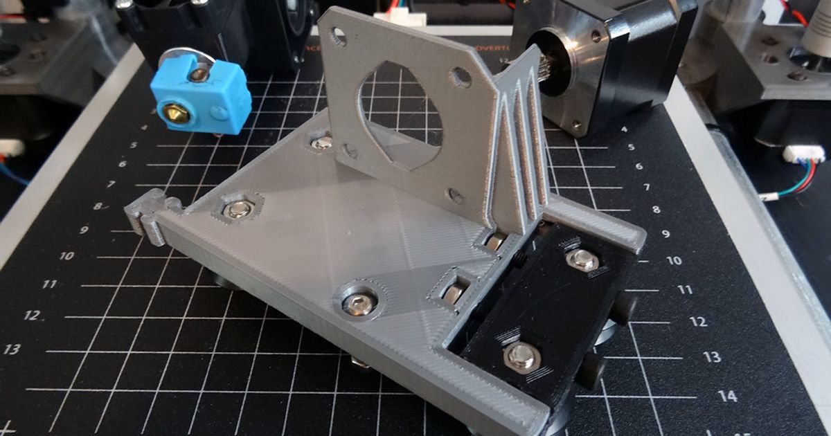 Cart X-Axis Anet A8 with Bondtech BMG and V6 by Keith Luneau | Download ...