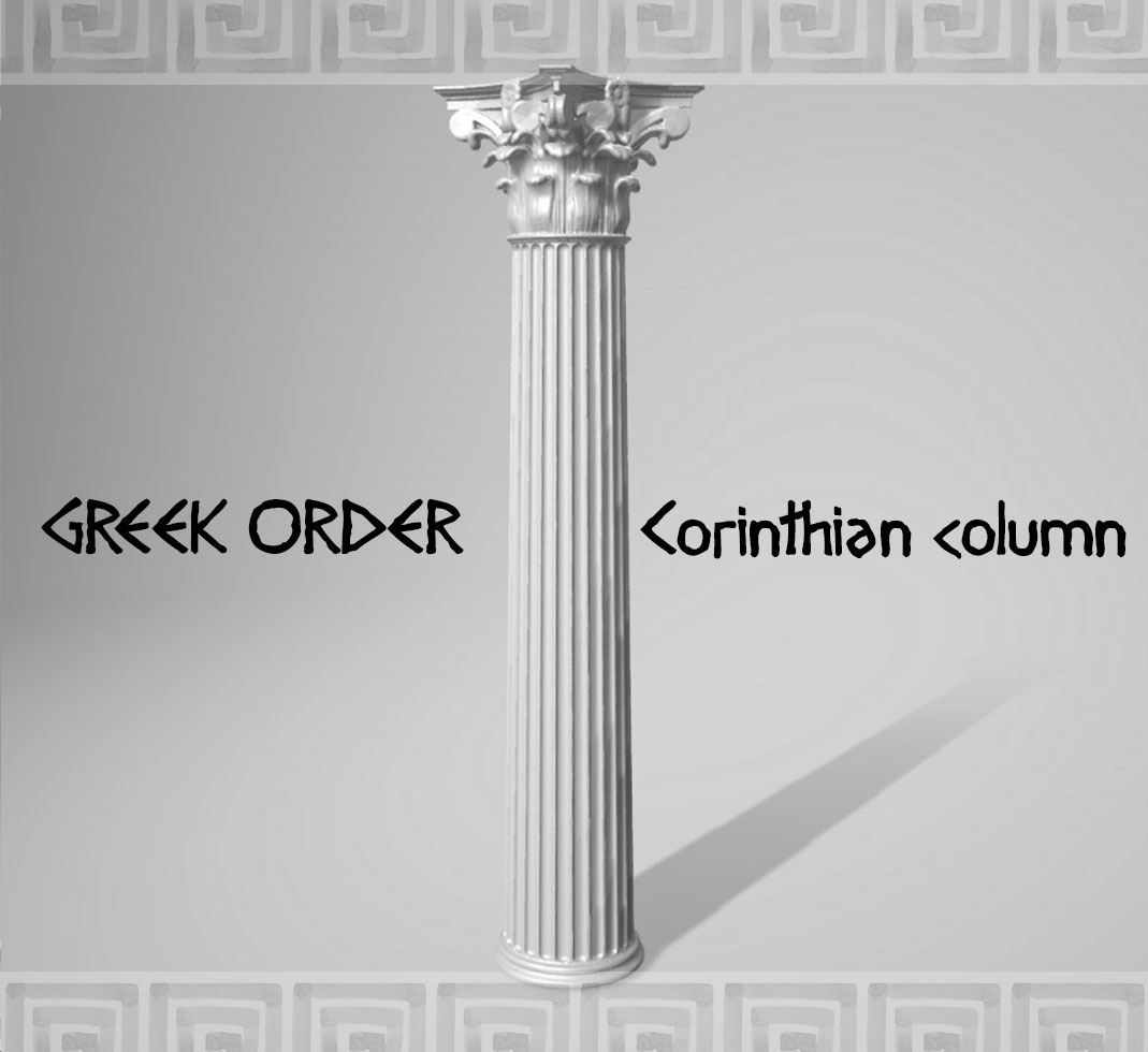 Corinthian column by Konstantin Radchenko | Download free STL model ...