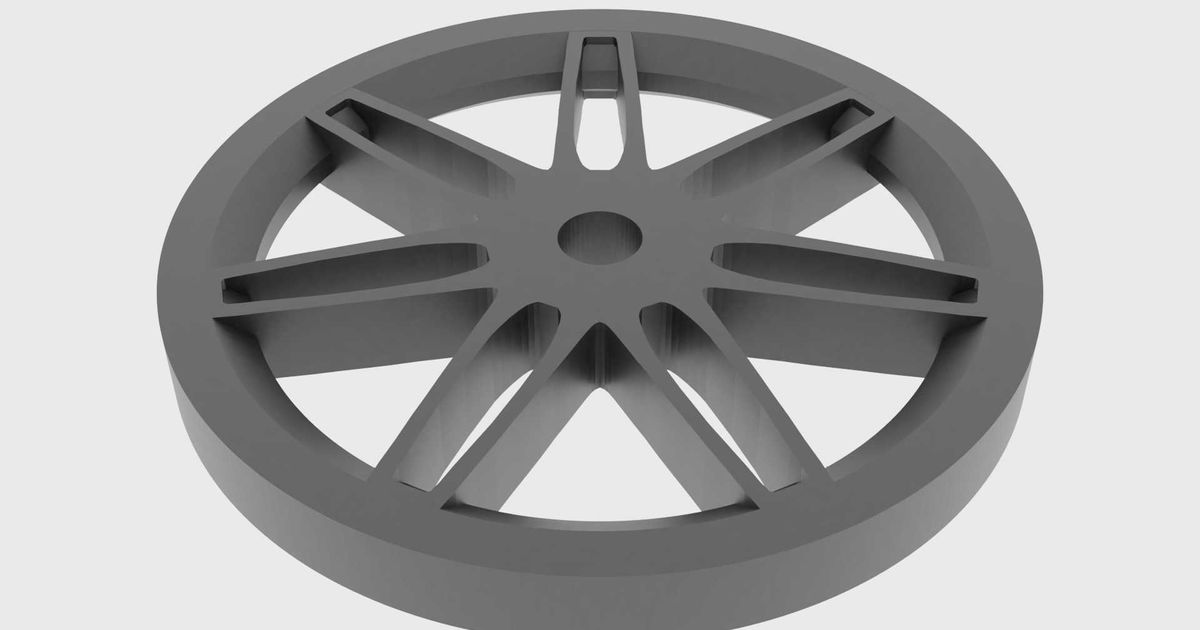 Shopping Cart Chip with a Rim design (size of 1 Euro) by BU4D ...