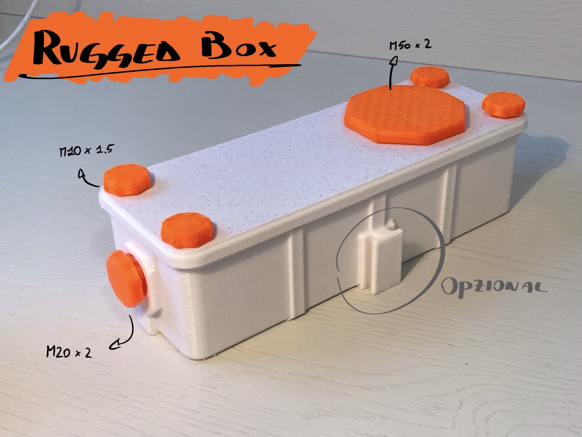 Rugged Box - fully 3D printable by Federico Borin | Download free STL ...