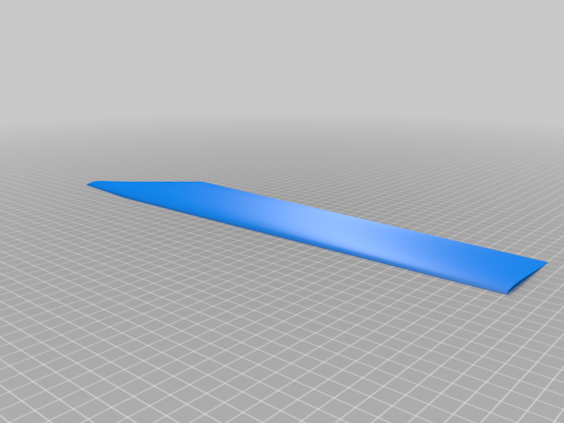 RC Sailboat keel fin for IOM carbon fiber mold by willnewton | Download ...