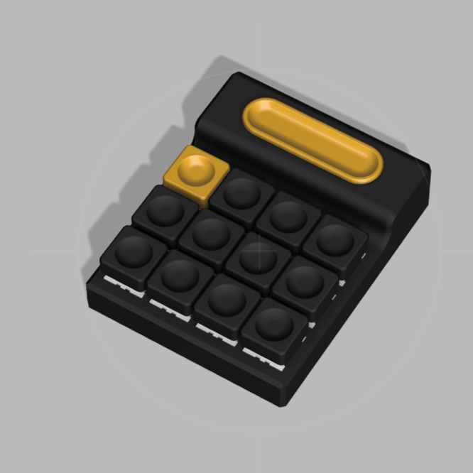 Keypad v2.0 von john zygoulakis | Kostenloses STL-Modell herunterladen ...