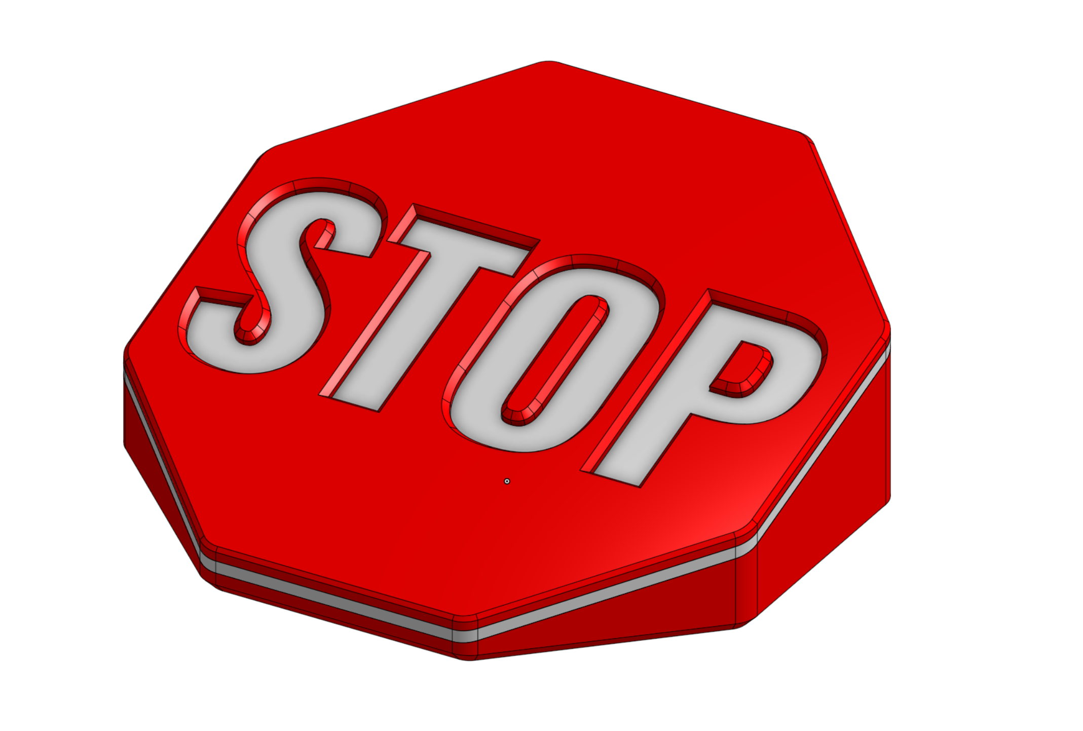 Stop Sign Door Stop by Fantastic Plastic Person | Download free STL ...
