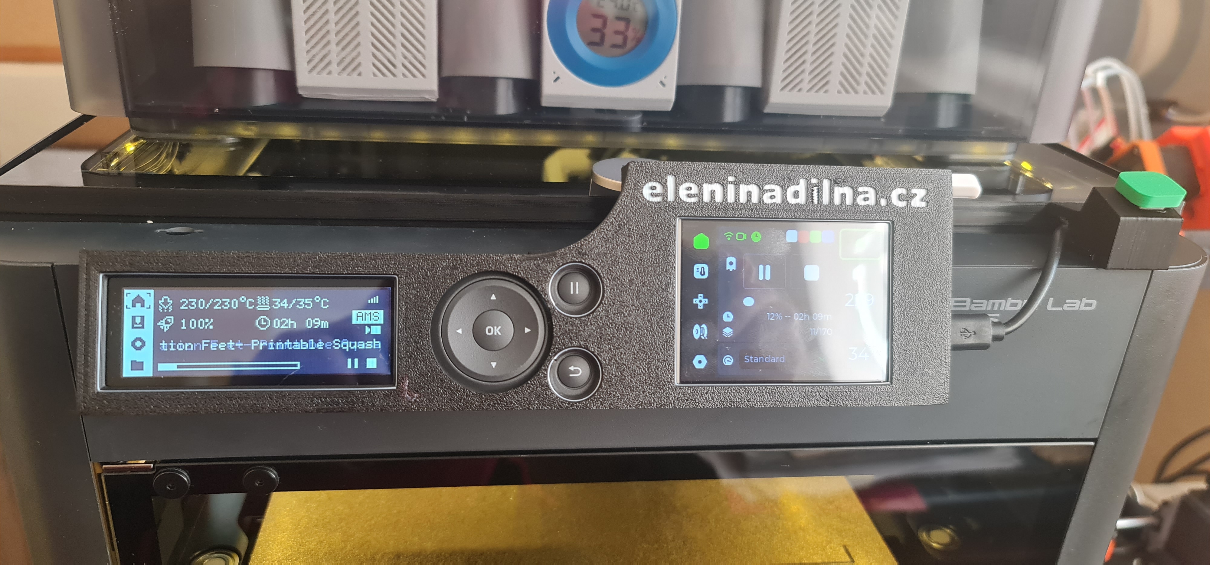 XTouch display Bambu Lab P1S von SunSeaWolf | Kostenloses STL-Modell ...