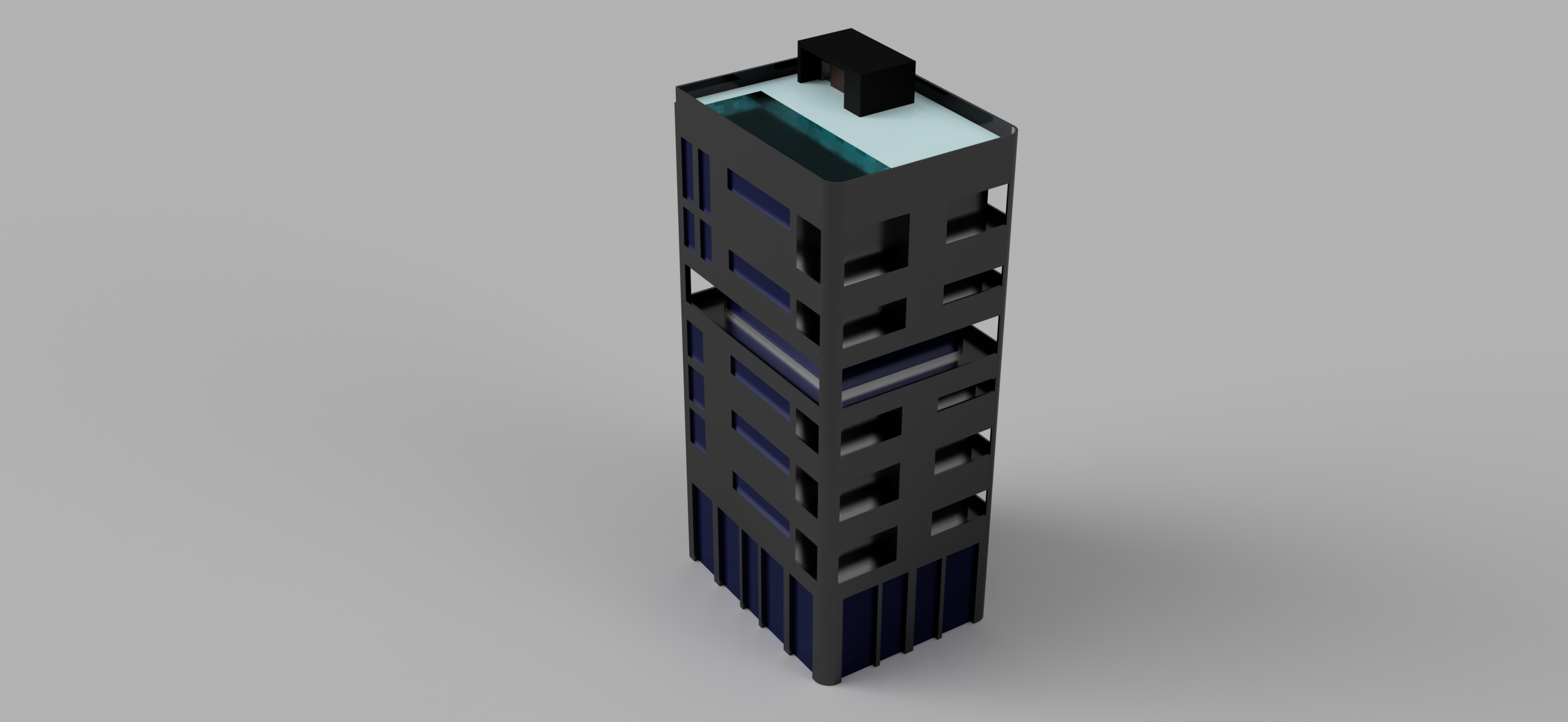 Modern Hotel by Olivier Koenders | Download free STL model | Printables.com