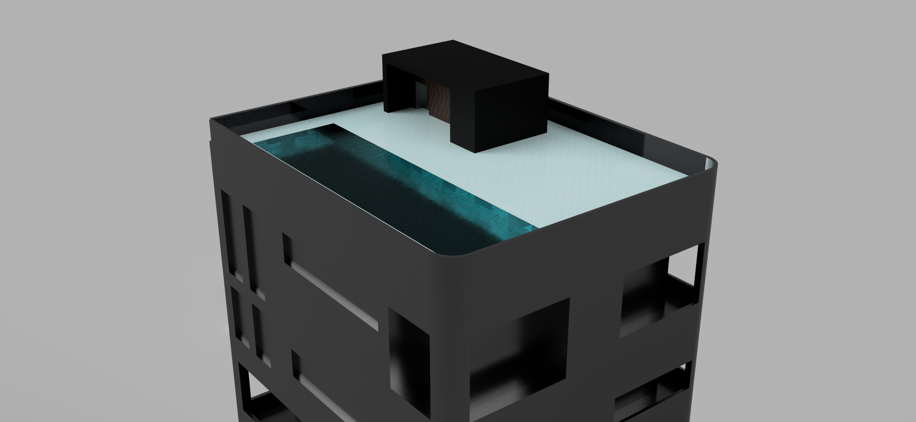 Modern Hotel by Olivier Koenders | Download free STL model | Printables.com