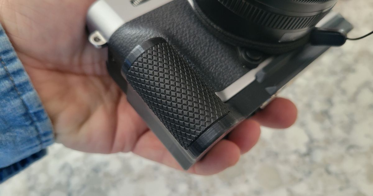 Fuji (Fujifilm) X-T20 grip, works on X-T10, X-T30 too! by NeilR ...