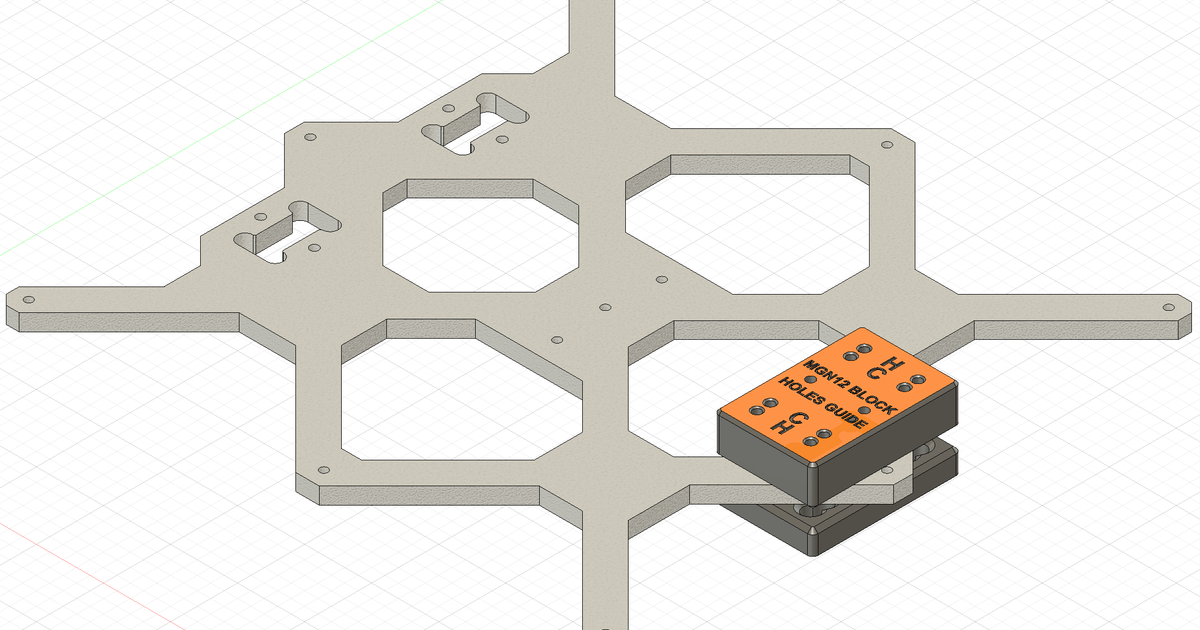 MGN12 Block Holes Guide by elpeter | Download free STL model ...