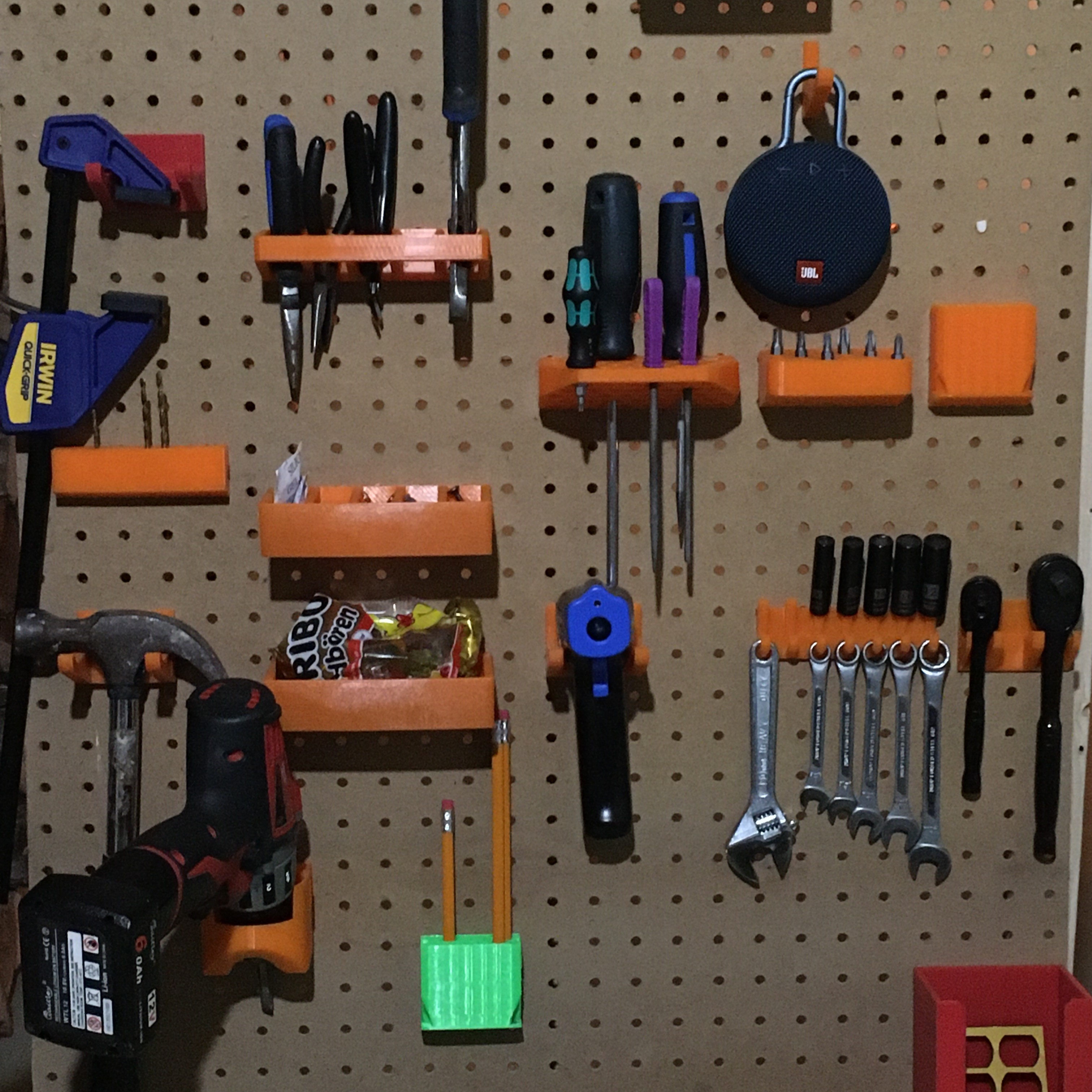 Pegboard levitating toolbox by Archipel | Download free STL model ...