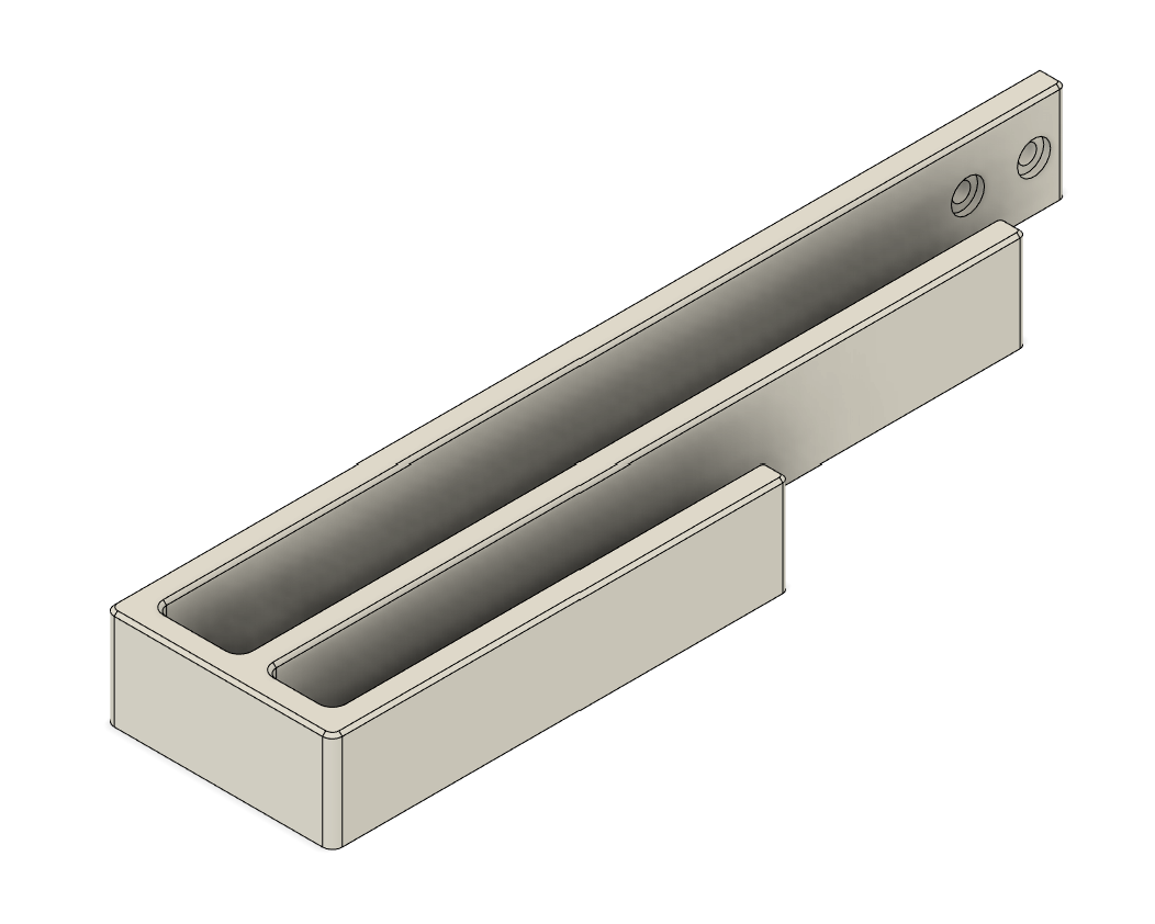 Laptop Hanger for 2040 Extrusion by Joseph Meier | Download free STL ...