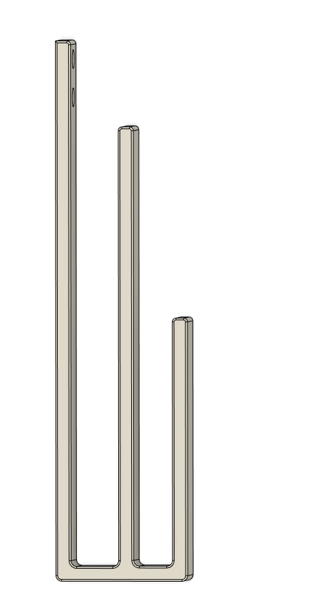 Laptop Hanger for 2040 Extrusion by Joseph Meier | Download free STL ...