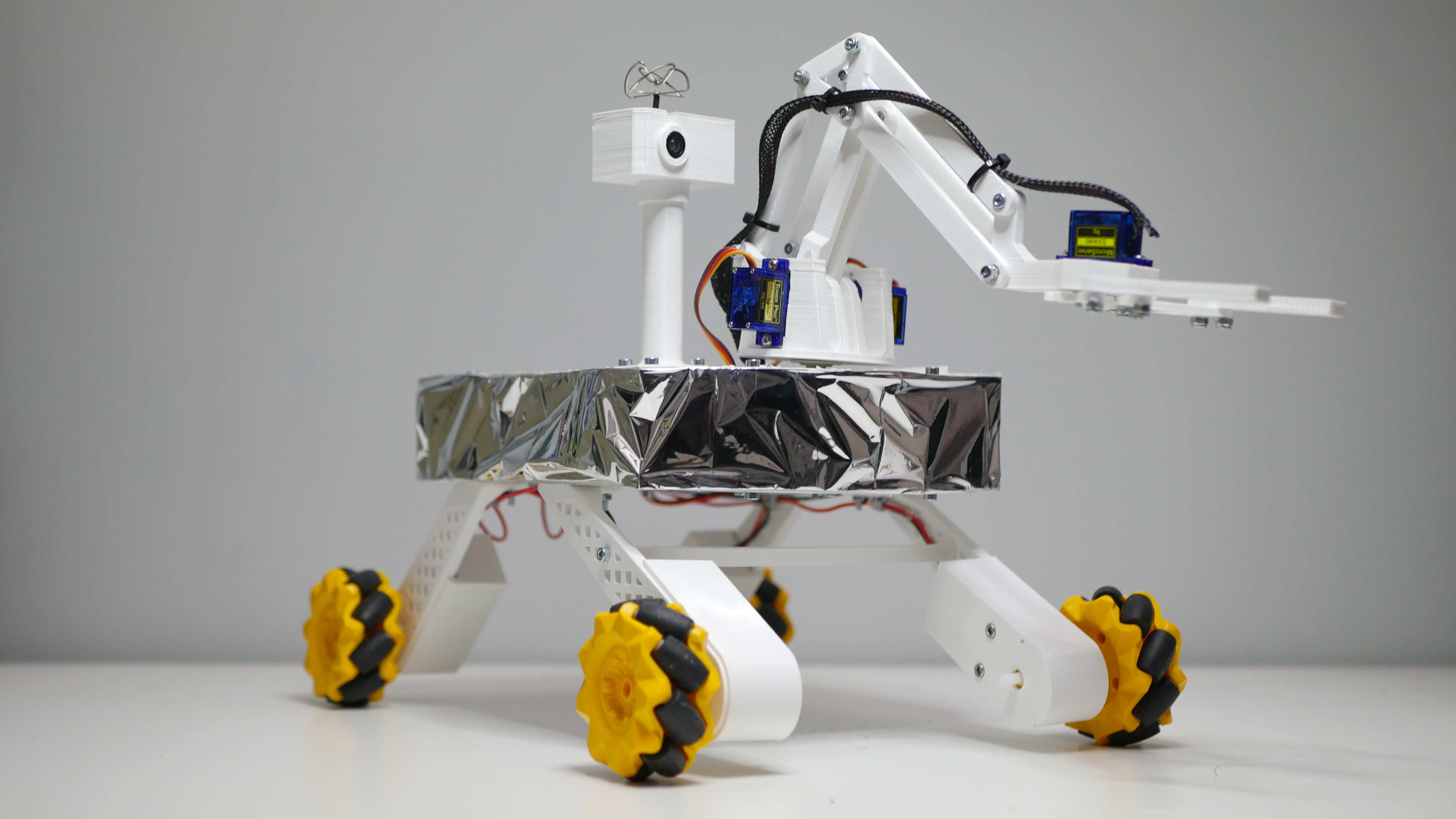 Mini Mars Rover von Nikodem Bartnik | Kostenloses STL-Modell ...