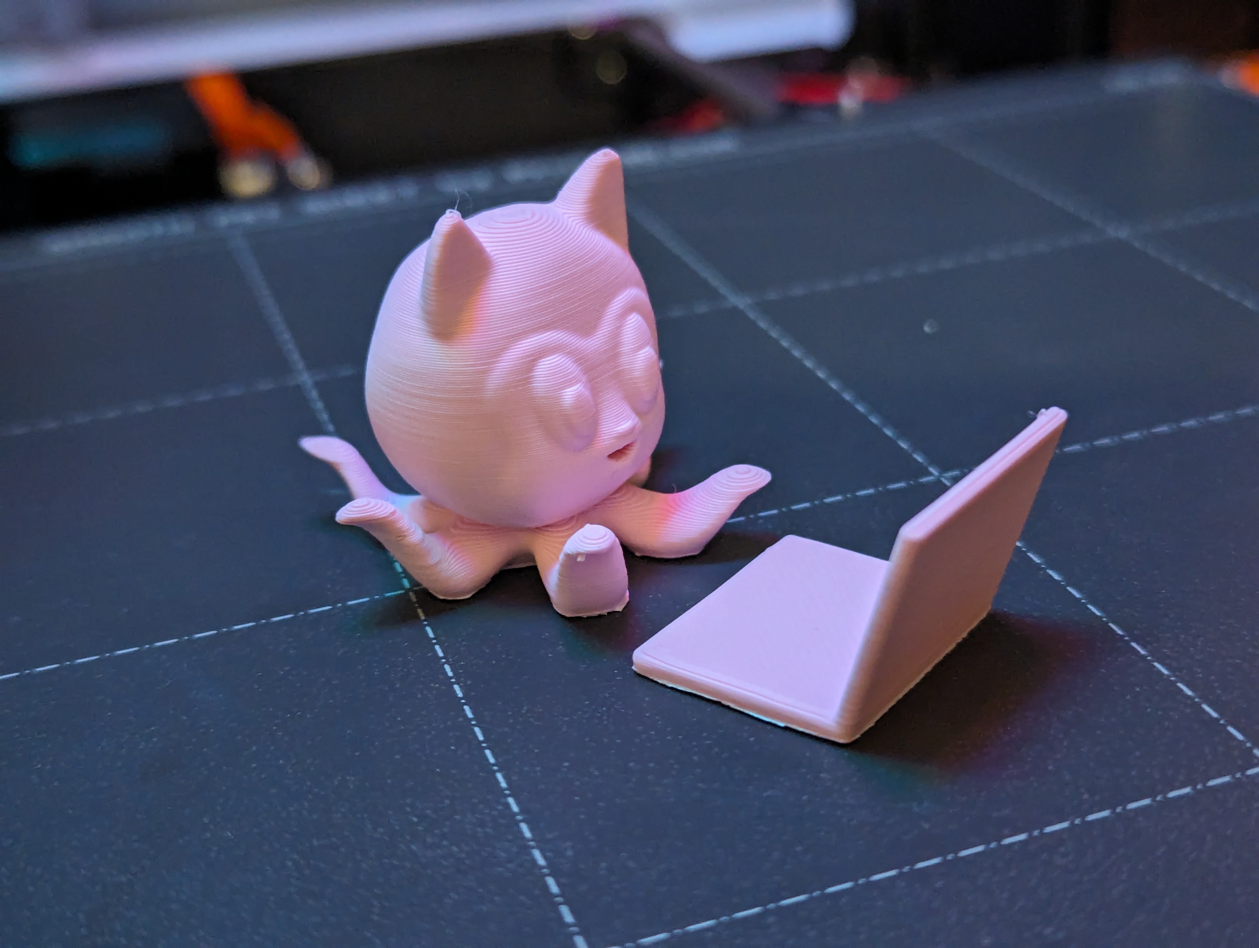 Baby Mona Lisa Octocat (GitHub mascot) by Erika Heidi | Download free STL model | Printables.com